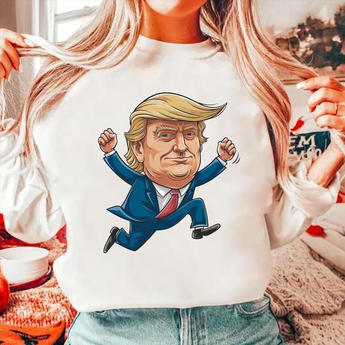 Trump Dance QR Code Svg Png, Viral Trump Dance YMCA, Qr Code Trump ...