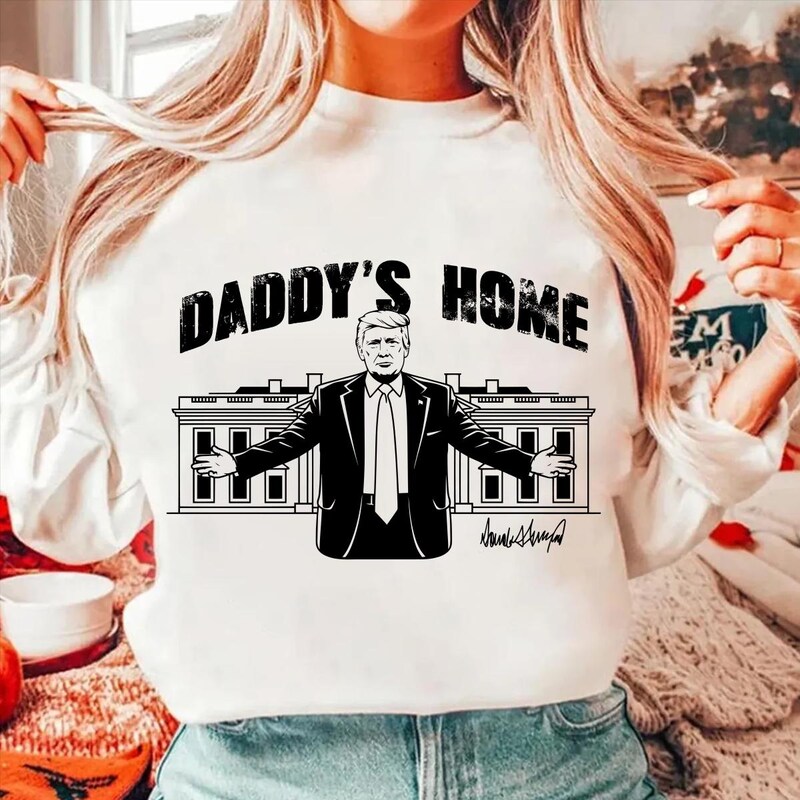 Trump Daddys Home Svg - Etsy