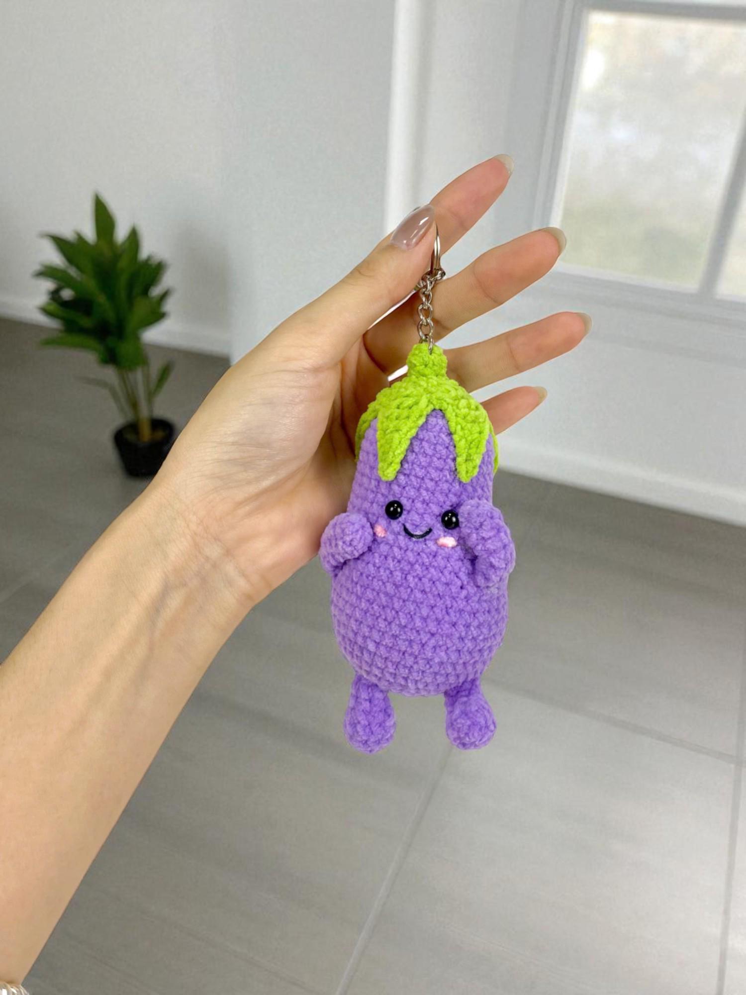 Crochet Vegetable Keychain Pattern: Amigurumi Food Toy (PDF Pattern) - Etsy