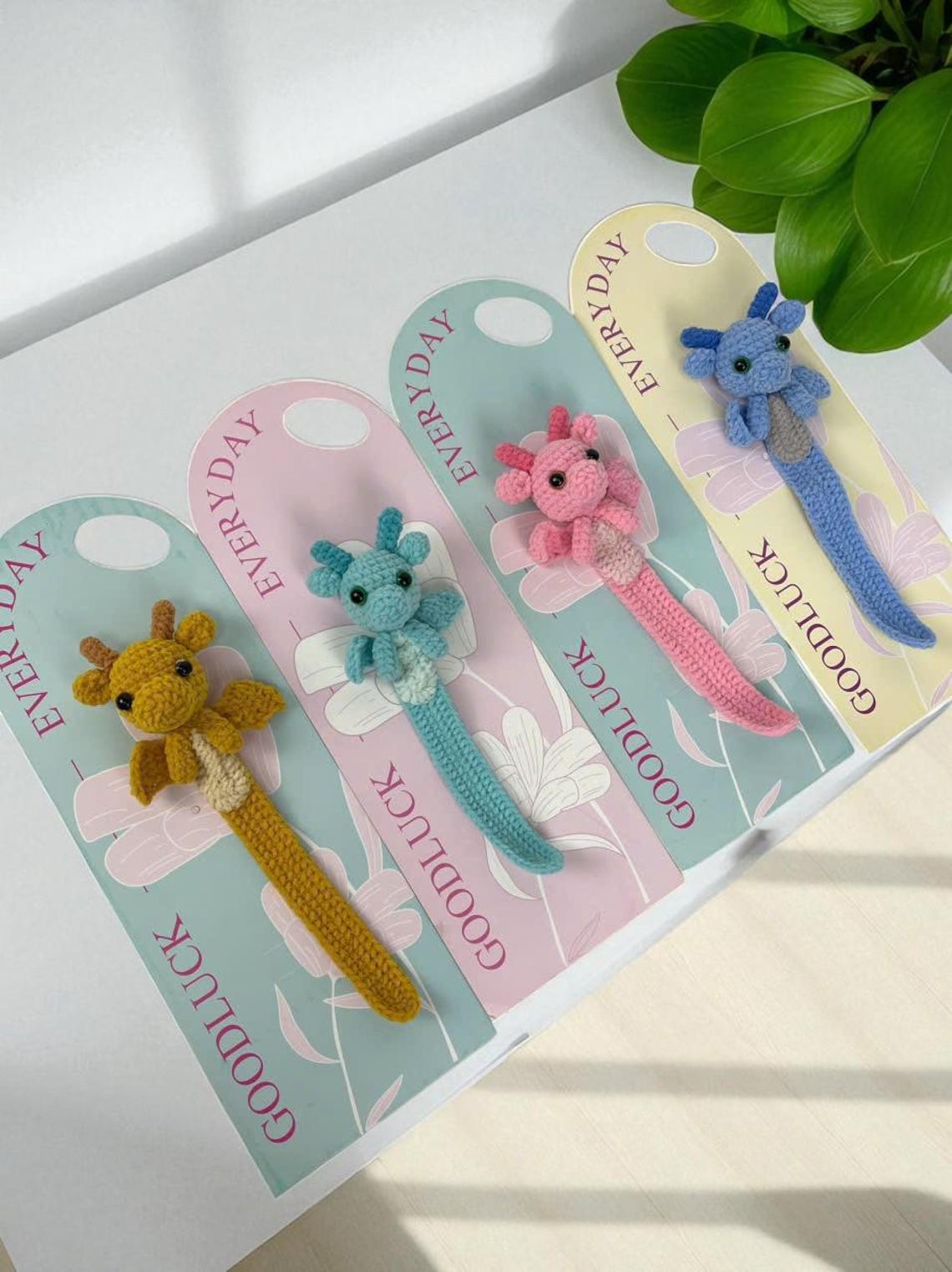 Crochet Dragon Bookmark Pattern: Amigurumi Fantasy PDF (digital ...