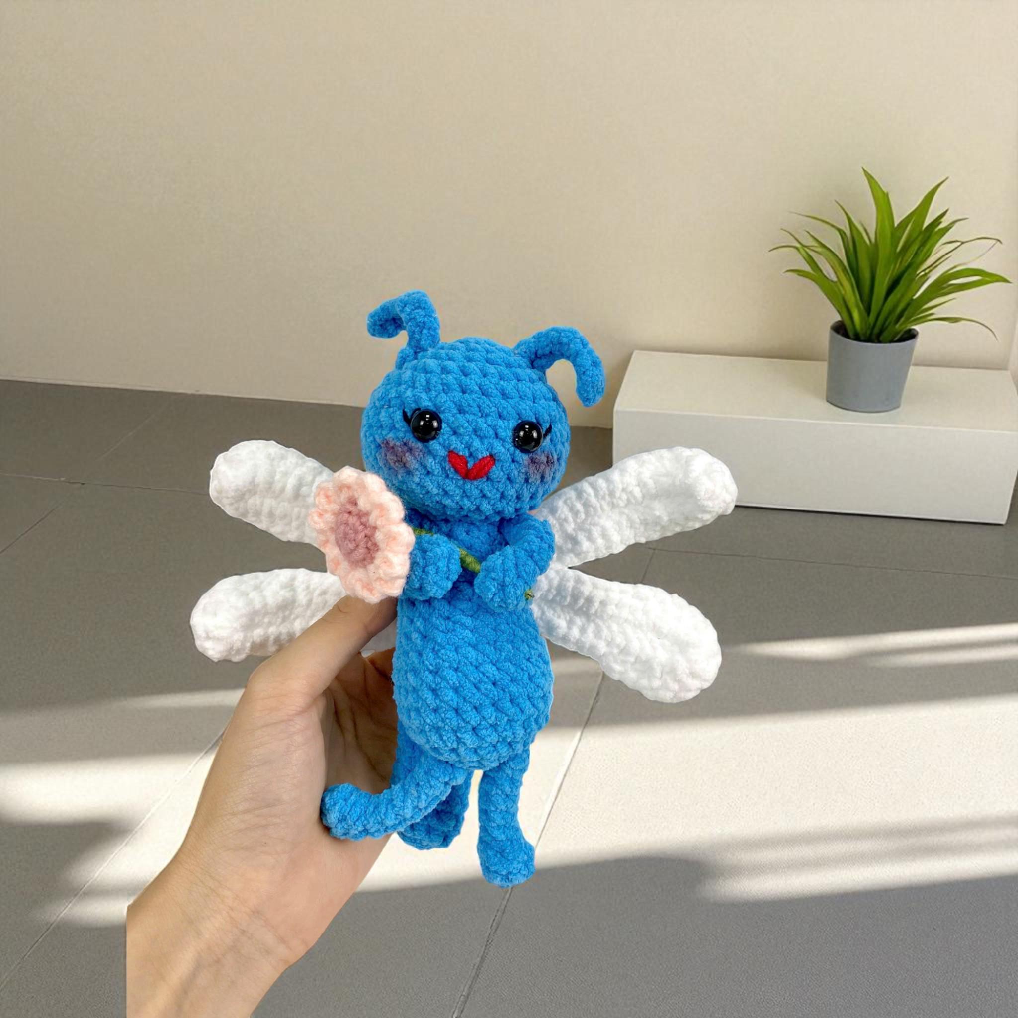 Insect Crochet Pattern PDF Bundle: Bee, Ladybug, Butterfly, Caterpillar ...
