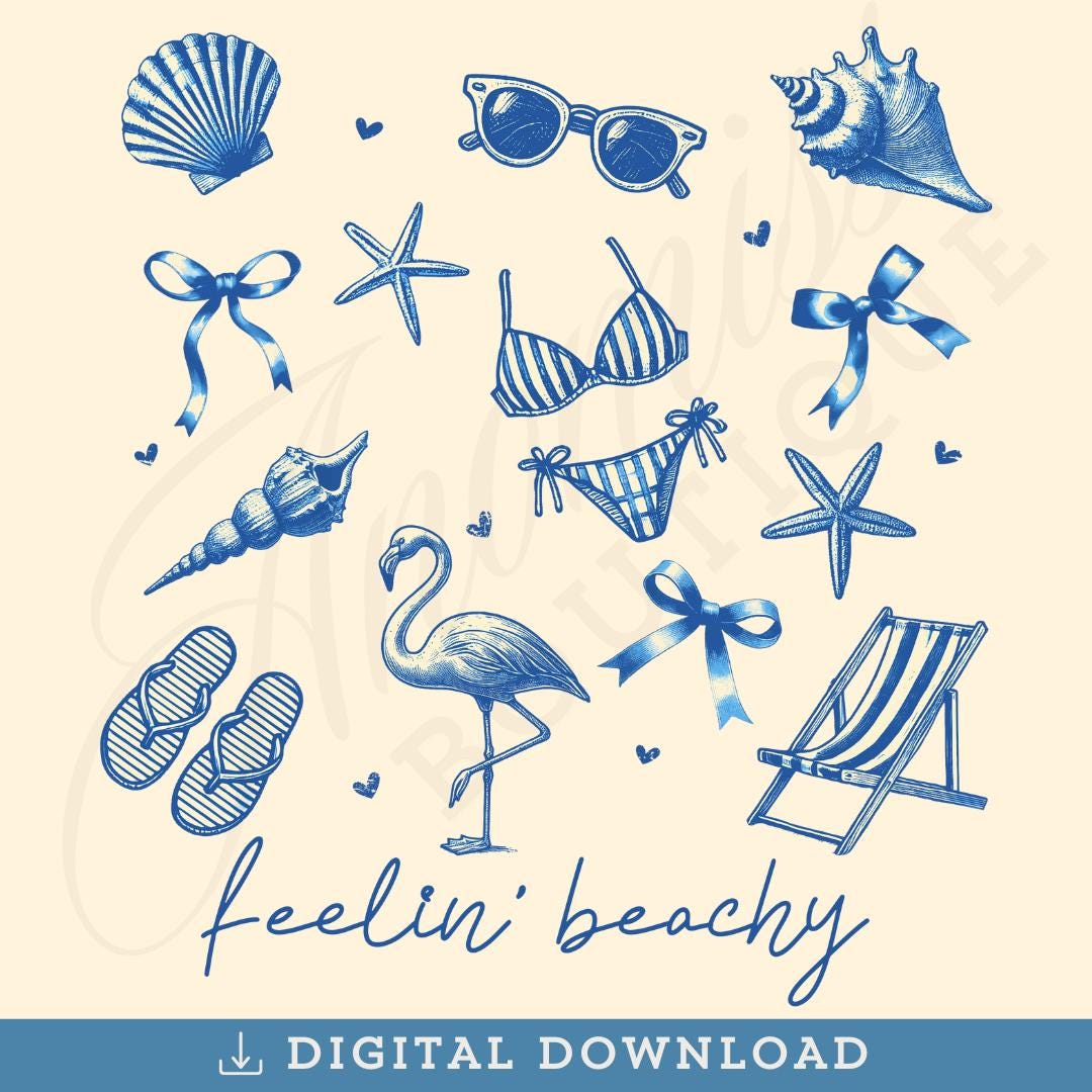 Vintage Summer Png, Retro Summer Svg, Beach Png, Vacation Png ...