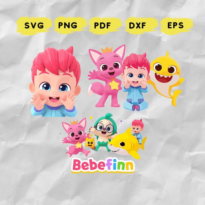Bebefinn png - Etsy España