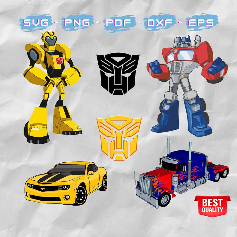 Transformer Faces Png - Etsy UK