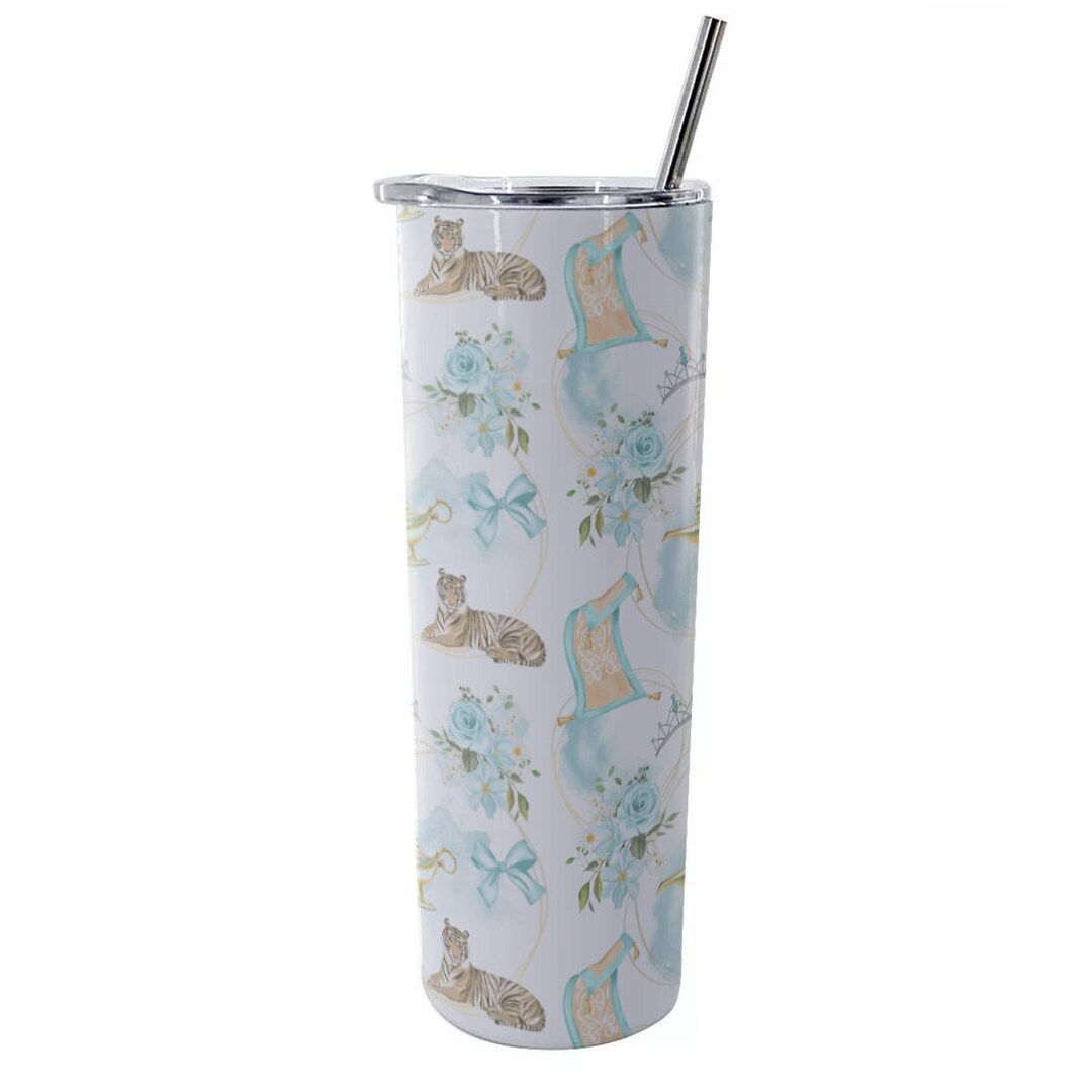 Jasmine 20oz Tumbler, Aladdin, Princess Tumbler, Disney Inspired ...