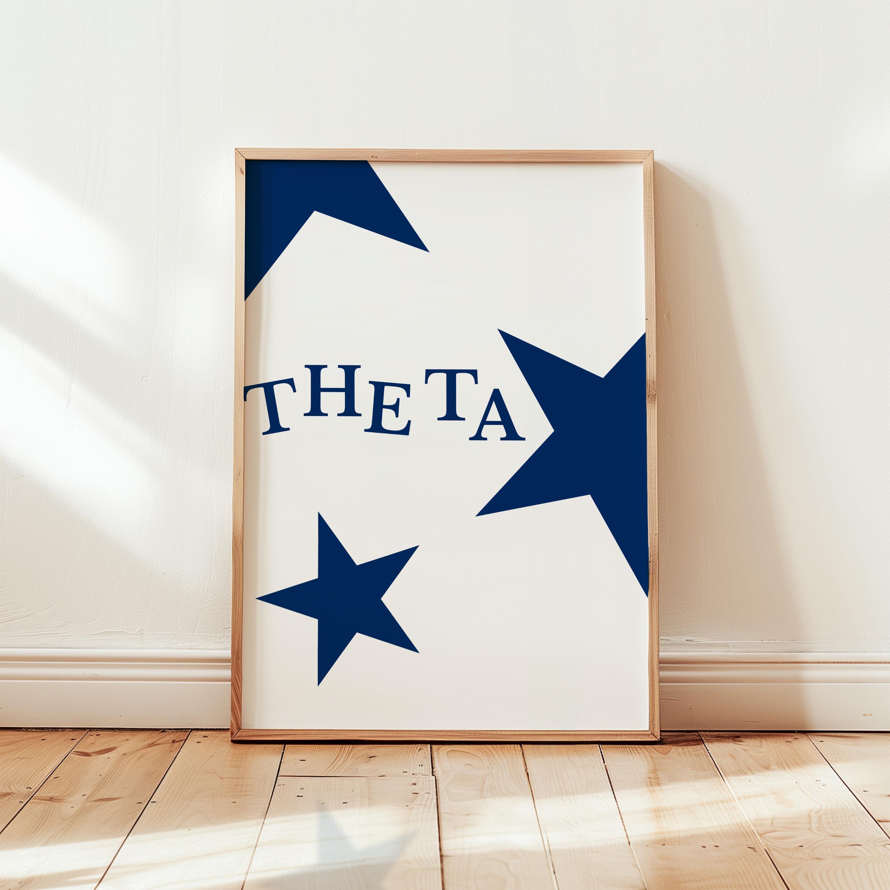 Kappa Alpha Theta Digital Prints | Theta Prints | Sorority Posters ...