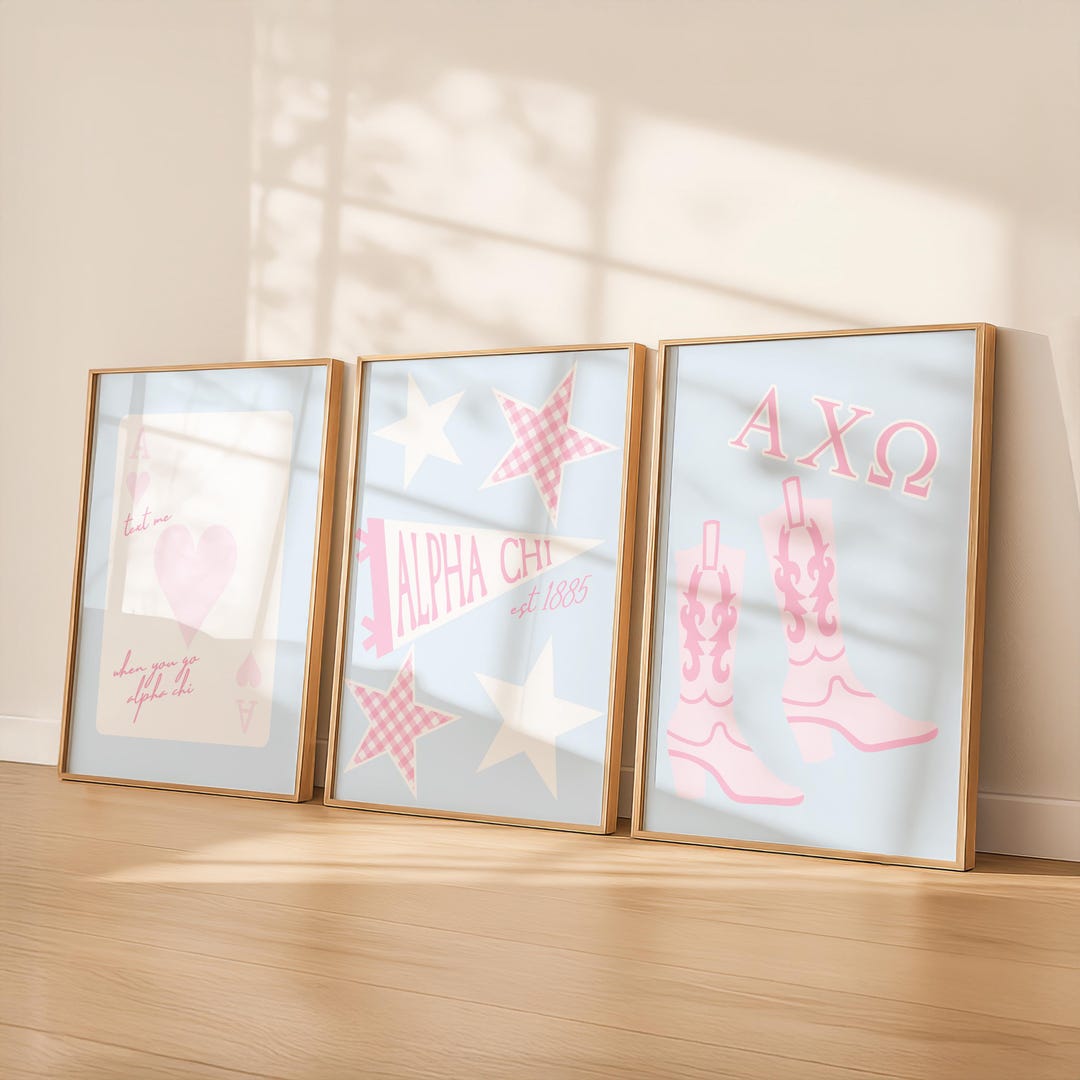 Alpha Chi Omega Digital Prints | Alpha Chi Posters | Sorority Digital ...