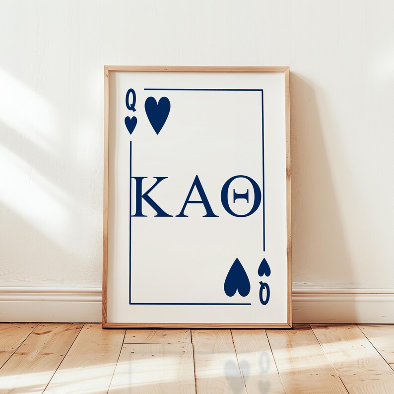 Kappa Alpha Theta Digital Prints | Theta Prints | Sorority Posters ...