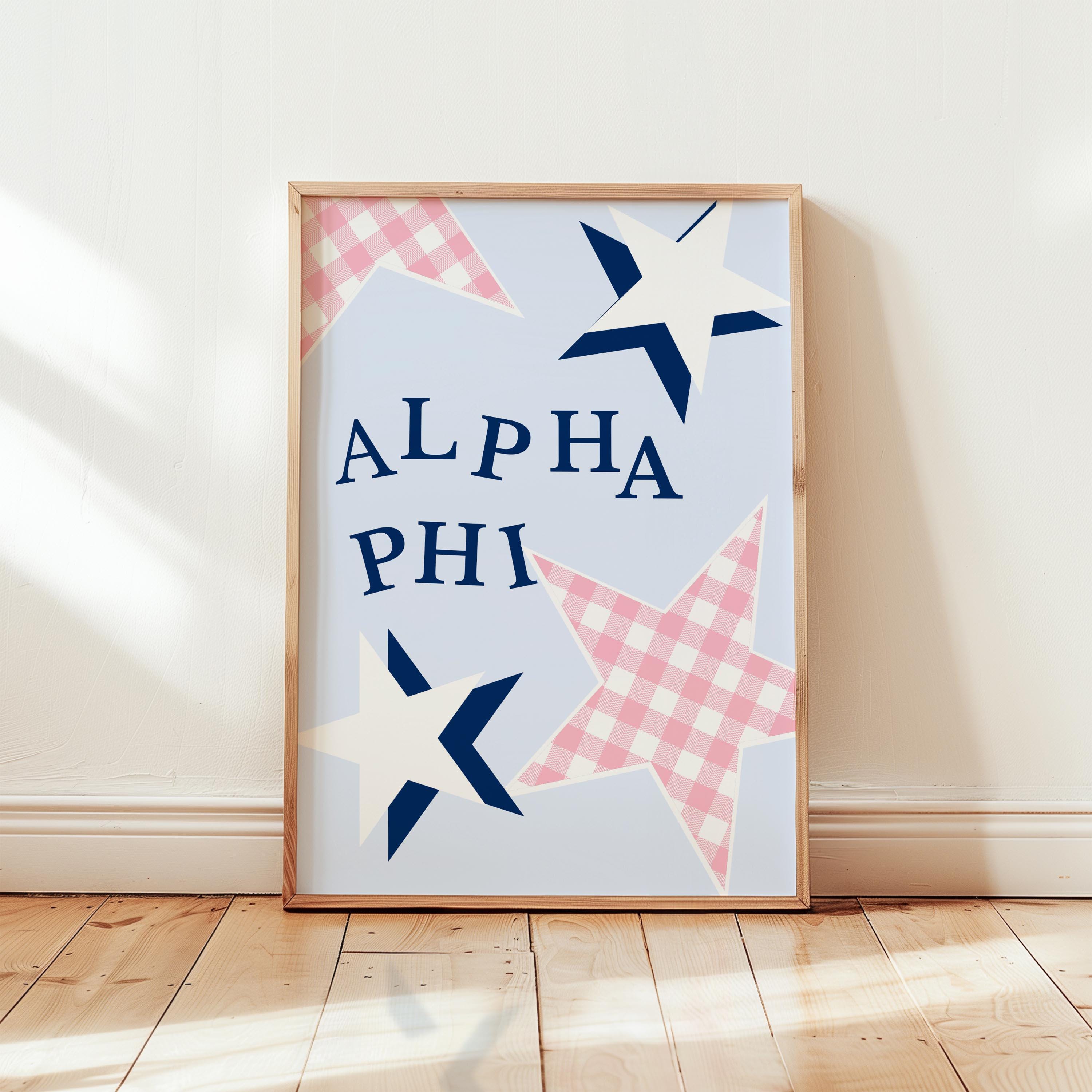 Alpha Phi Digital Prints | Alpha Phi Prints | Sorority Posters ...
