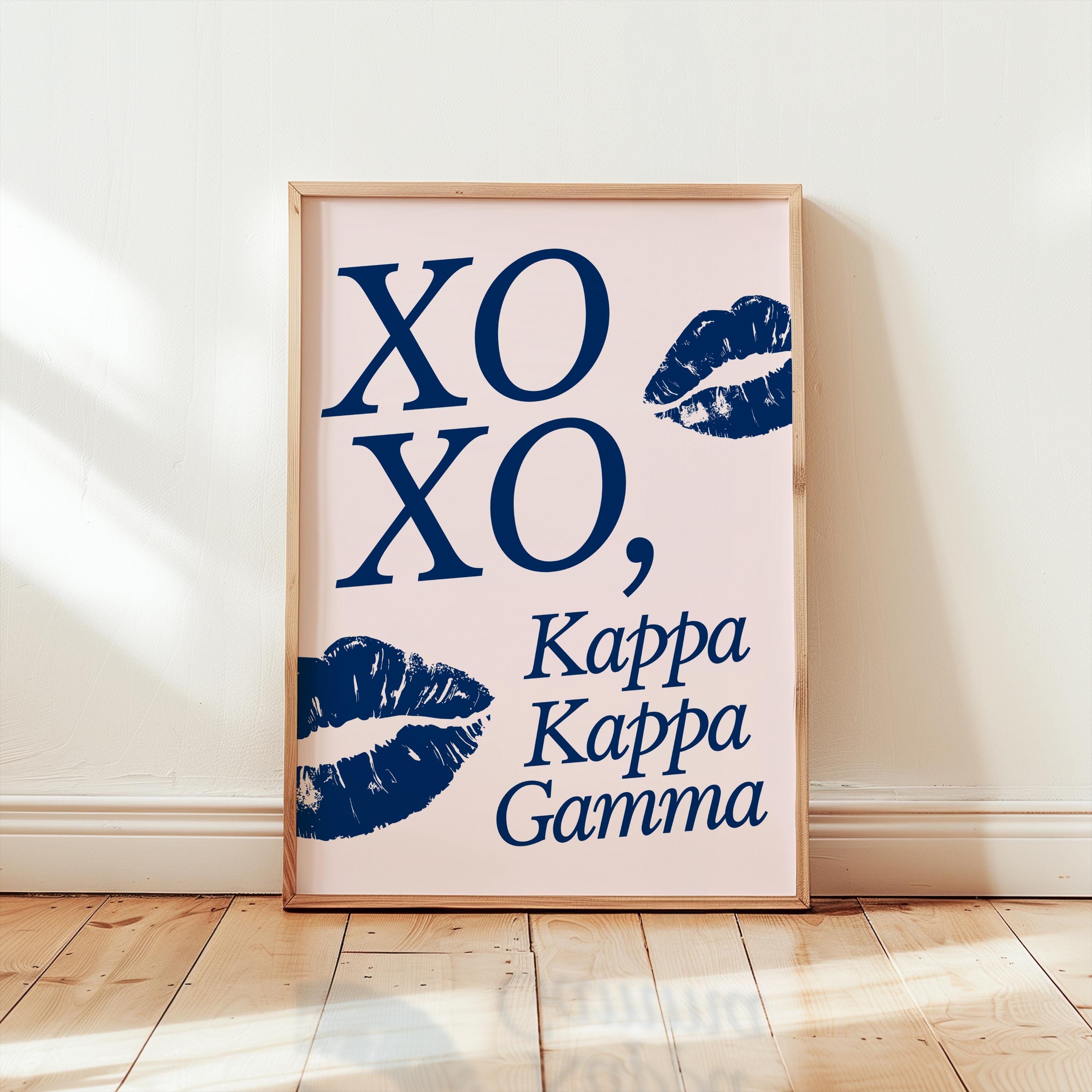 Kappa Kappa Gamma Digital Prints | Kappa Posters | Sorority Digital ...