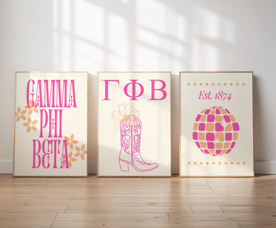 Gamma Phi Beta Digital Prints | Gamma Phi Beta Posters | Sorority ...