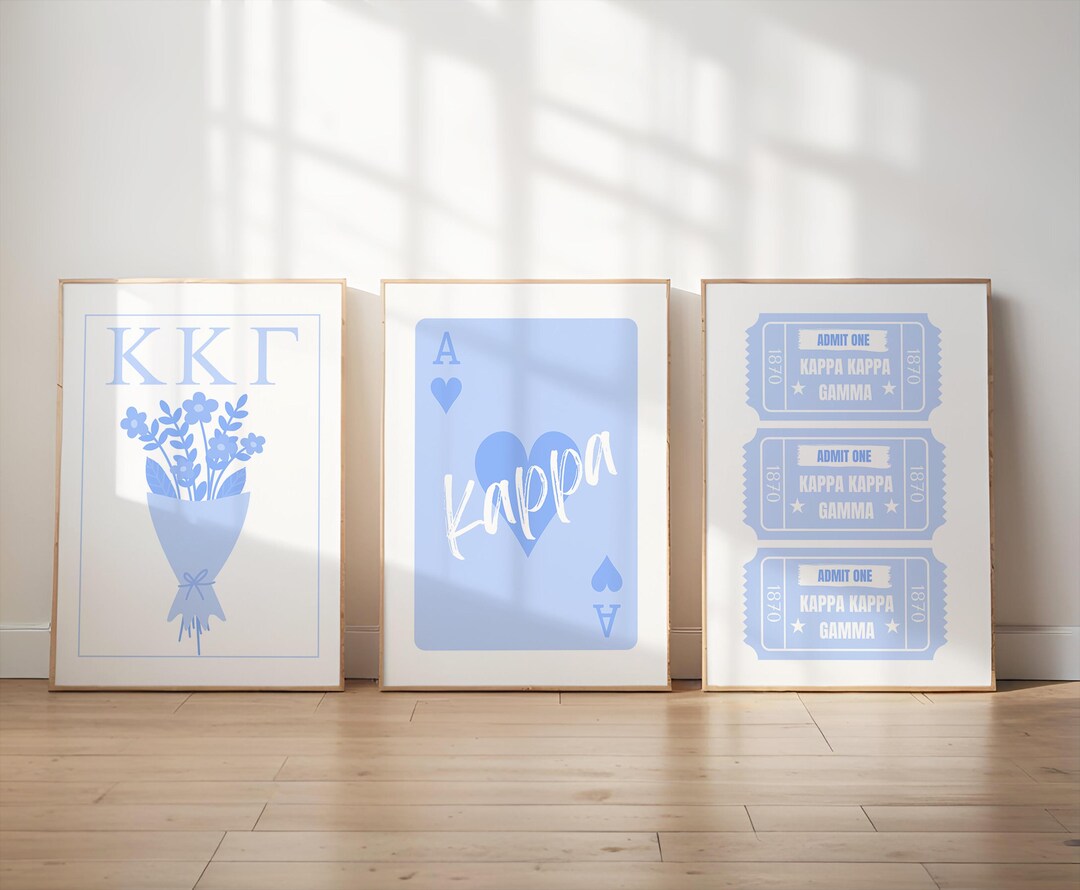 Kappa Kappa Gamma Digital Prints | Kappa Posters | Sorority Digital ...