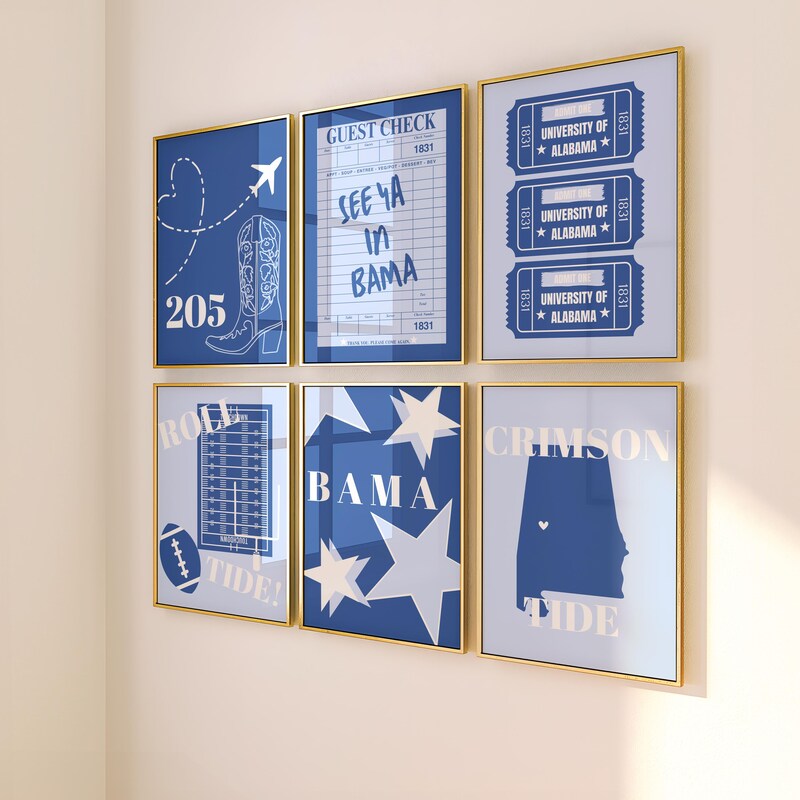 Alabama Poster - Etsy