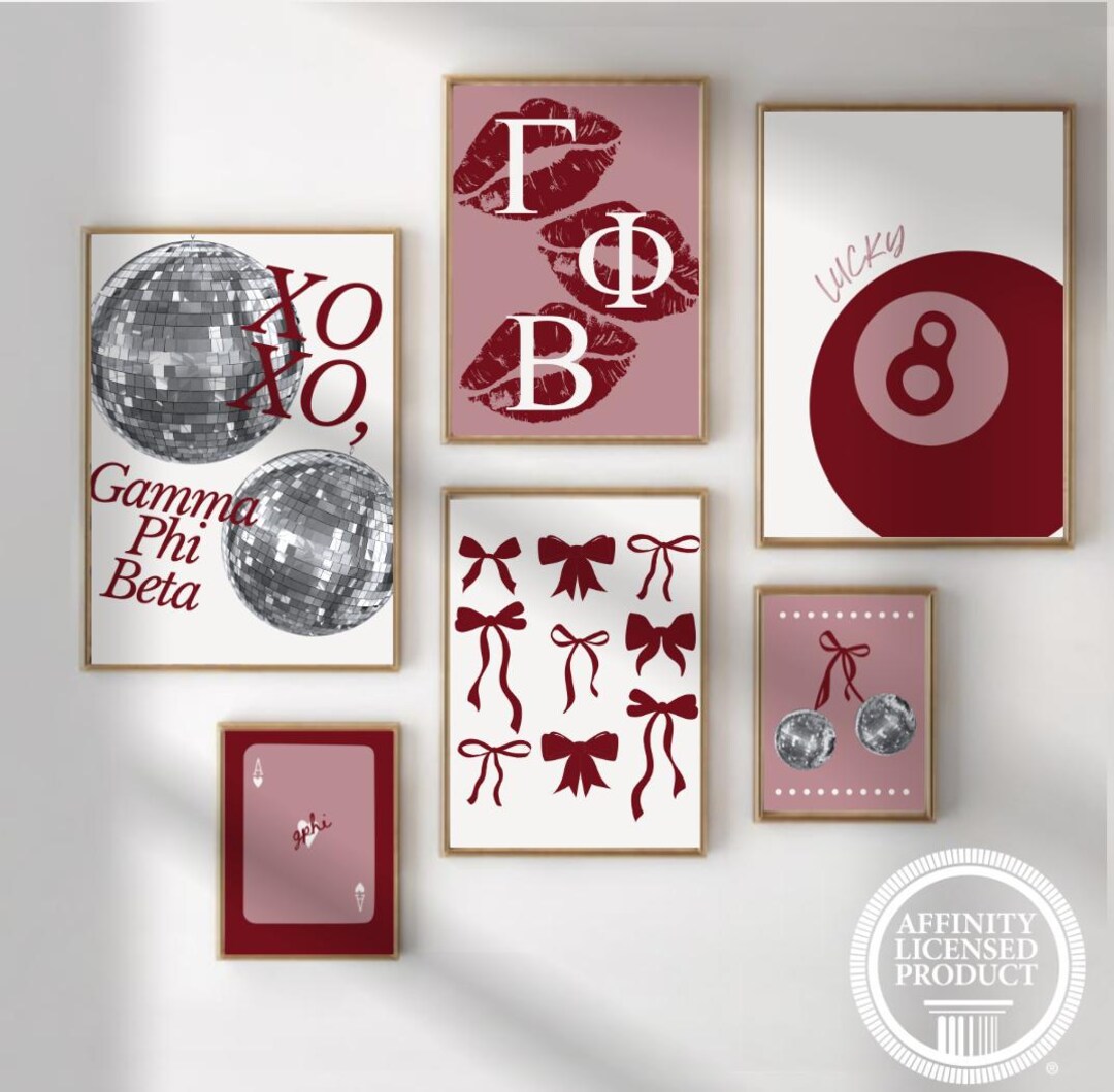 Gamma Phi Beta Digital Prints | Gamma Phi Beta Posters | Sorority ...