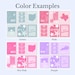 Custom College Digital Prints | Set of 6 | Custom College Preppy Prints ...