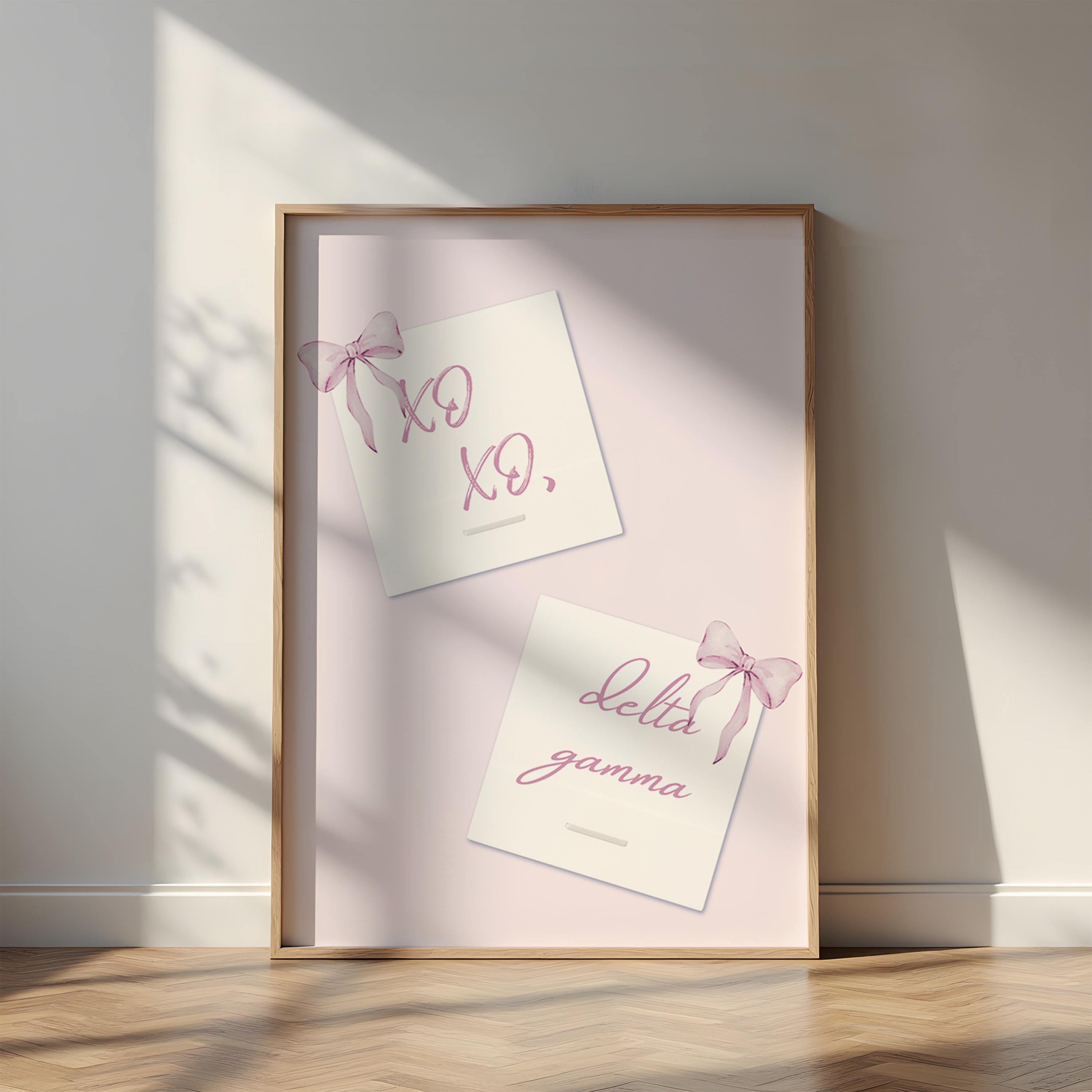 Delta Gamma Digital Prints | Delta Gamma Posters | DG Matchbox Prints ...
