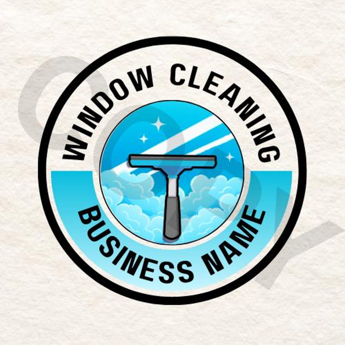 Custom Window Cleaning Logo Personalized Window Washing Logo Cleaning ...