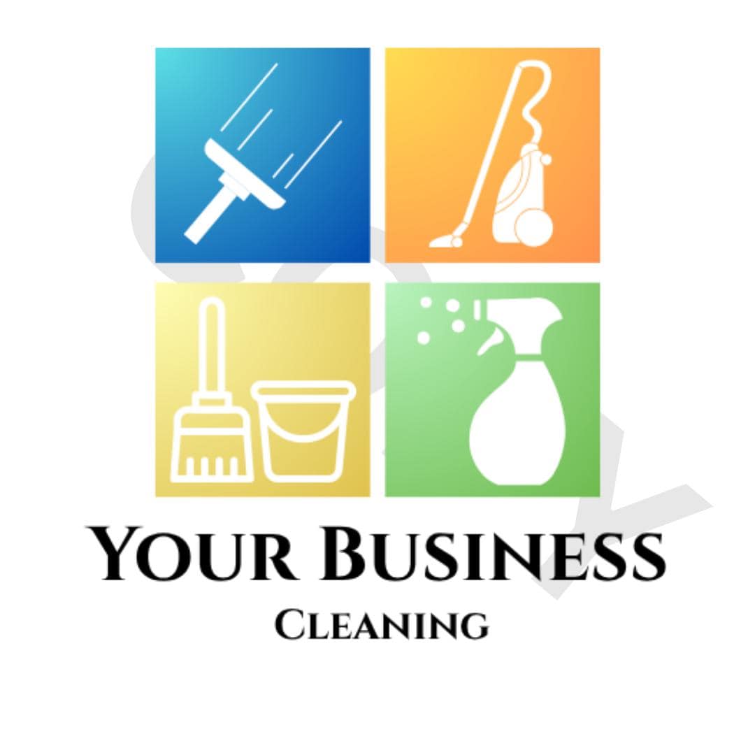 Editable Cleaning Business Logo: Editable Cleaning Business Logo Canva ...