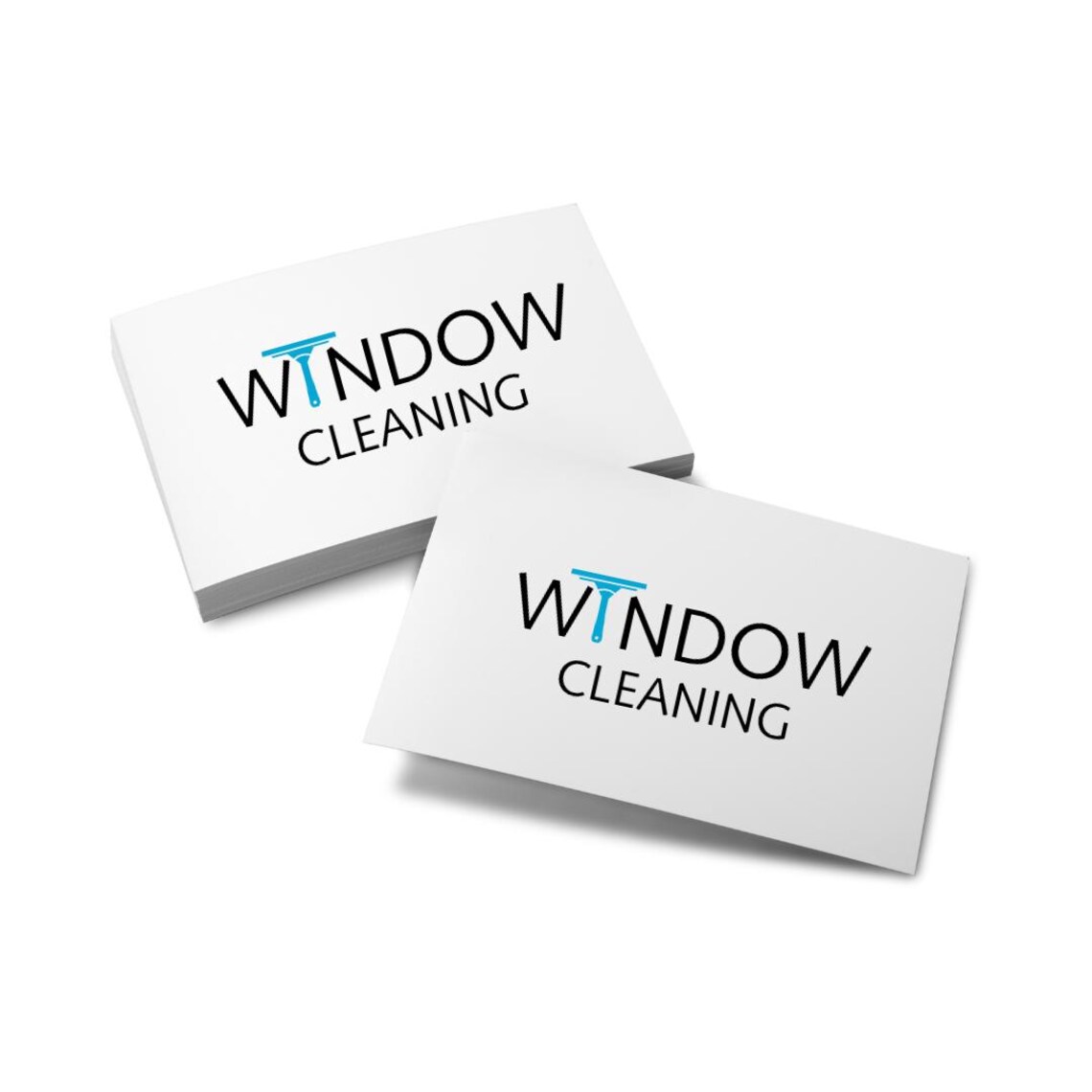 Minimalistic Window Cleaning Logo | Window Washing Logo | Modern Logo ...