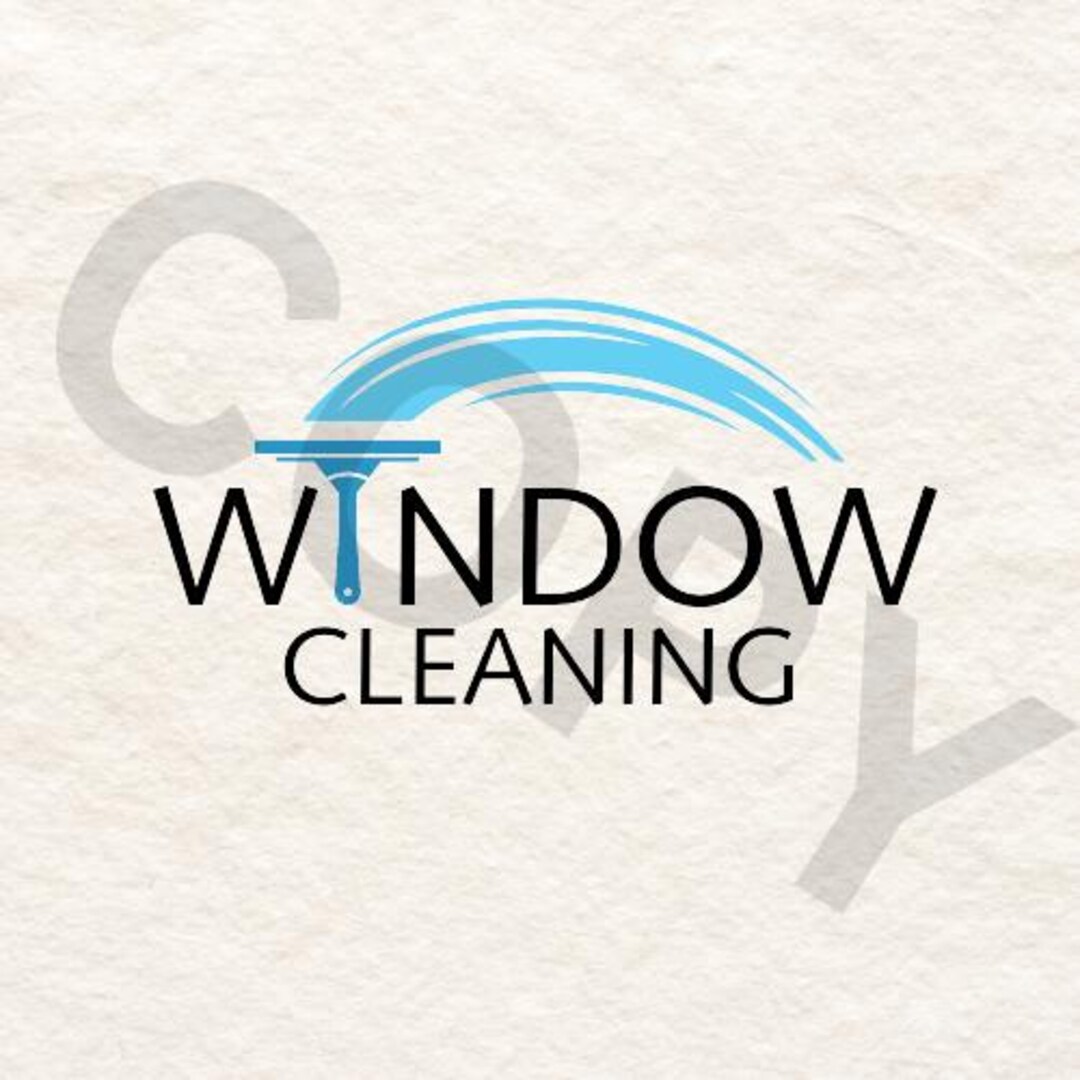 Minimalistic Window Cleaning Logo | Window Washing Logo | Modern Logo ...