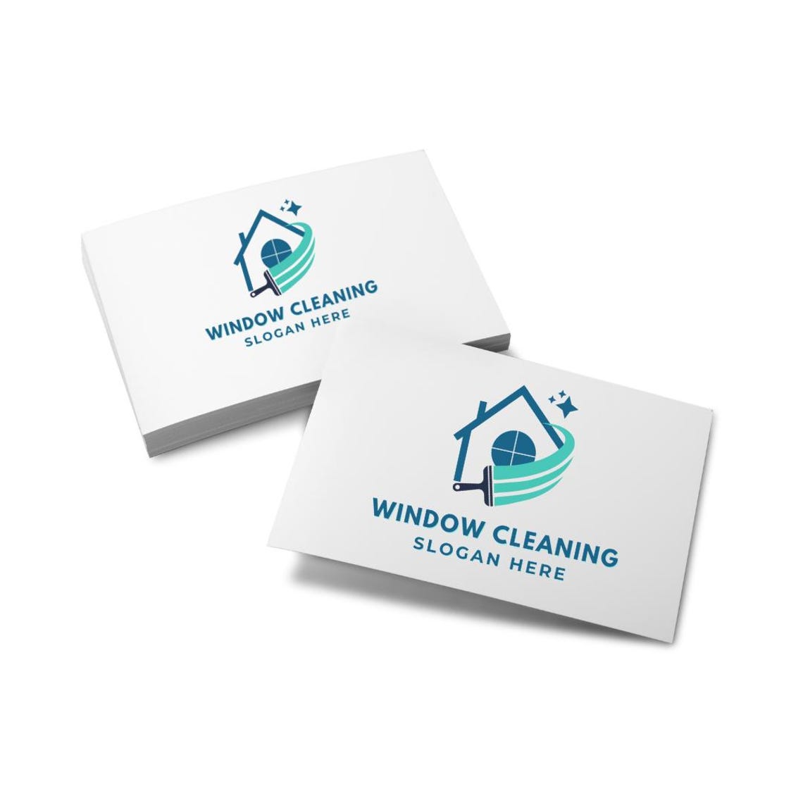 Fully Editable Window Cleaning LOGO | Squeegee Logo Design | Modern ...
