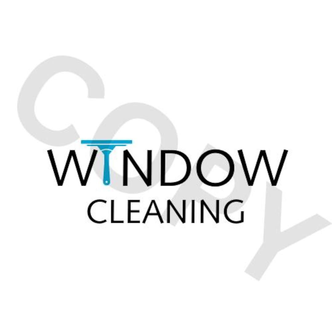 Minimalistic Window Cleaning Logo | Window Washing Logo | Modern Logo ...
