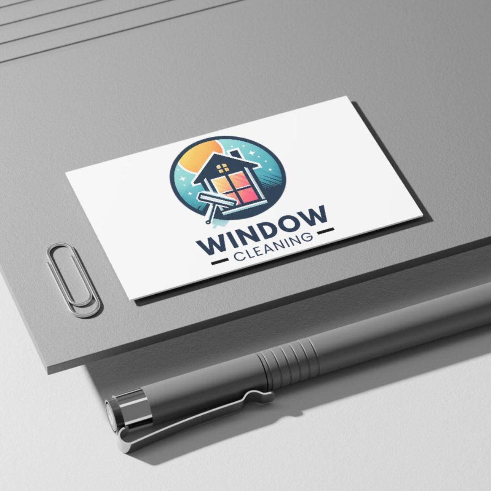 Editable Window Cleaning Logo: Editable Window Cleaning Logo ...