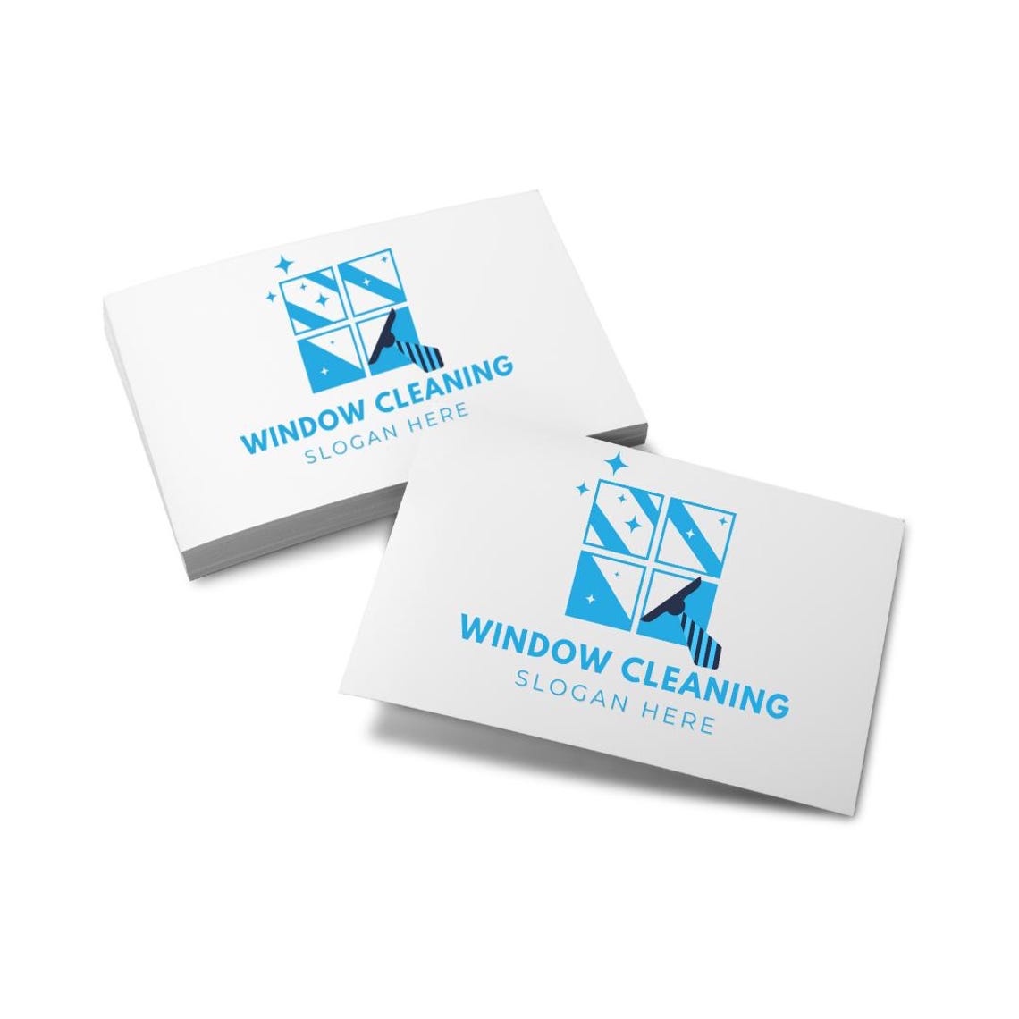 Fully Editable Window Cleaning Logo Design | Window Washing Business ...