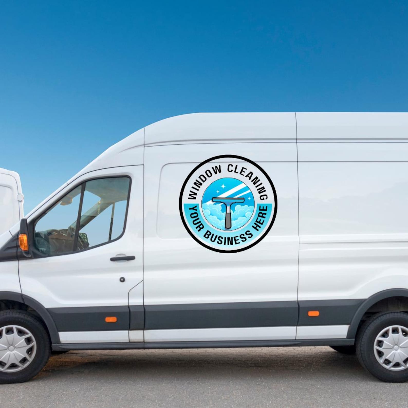 Custom Window Cleaning Logo: Editable Window Cleaning Business Logo ...