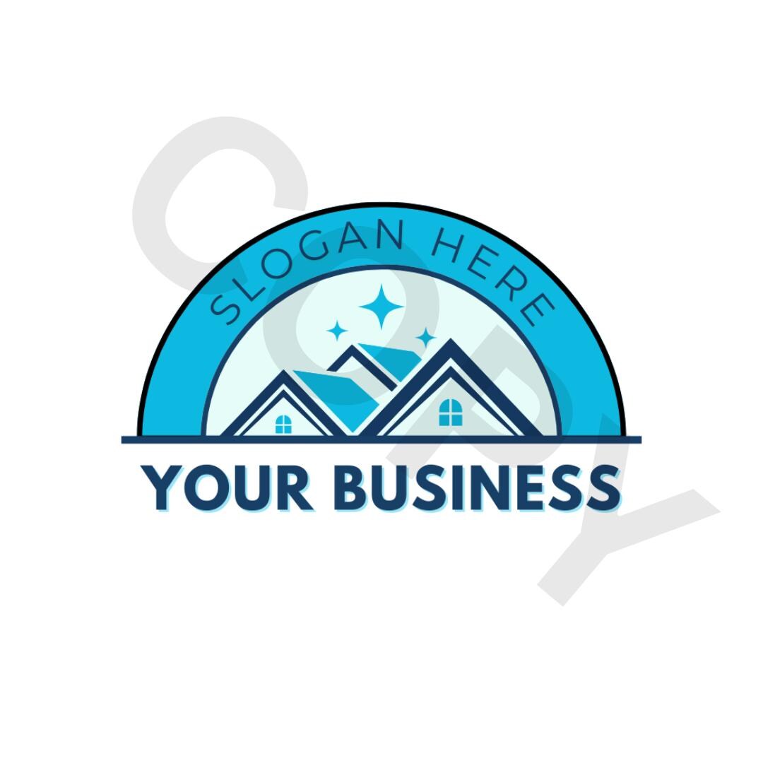 Editable Business Logo | Contractors | Painting | House Cleaning ...