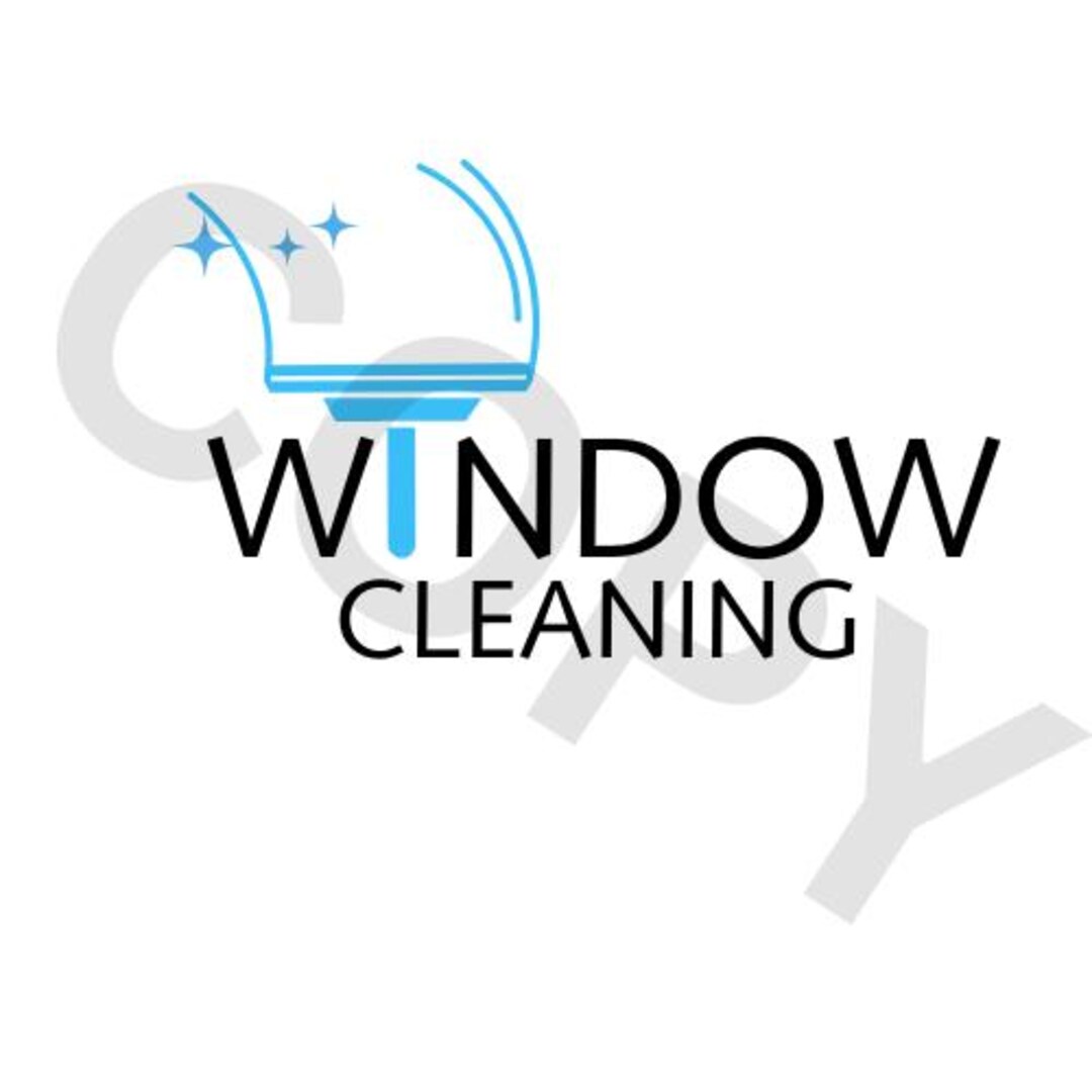Minimalistic Window Cleaning Logo | Window Washing | Modern Logo Design ...