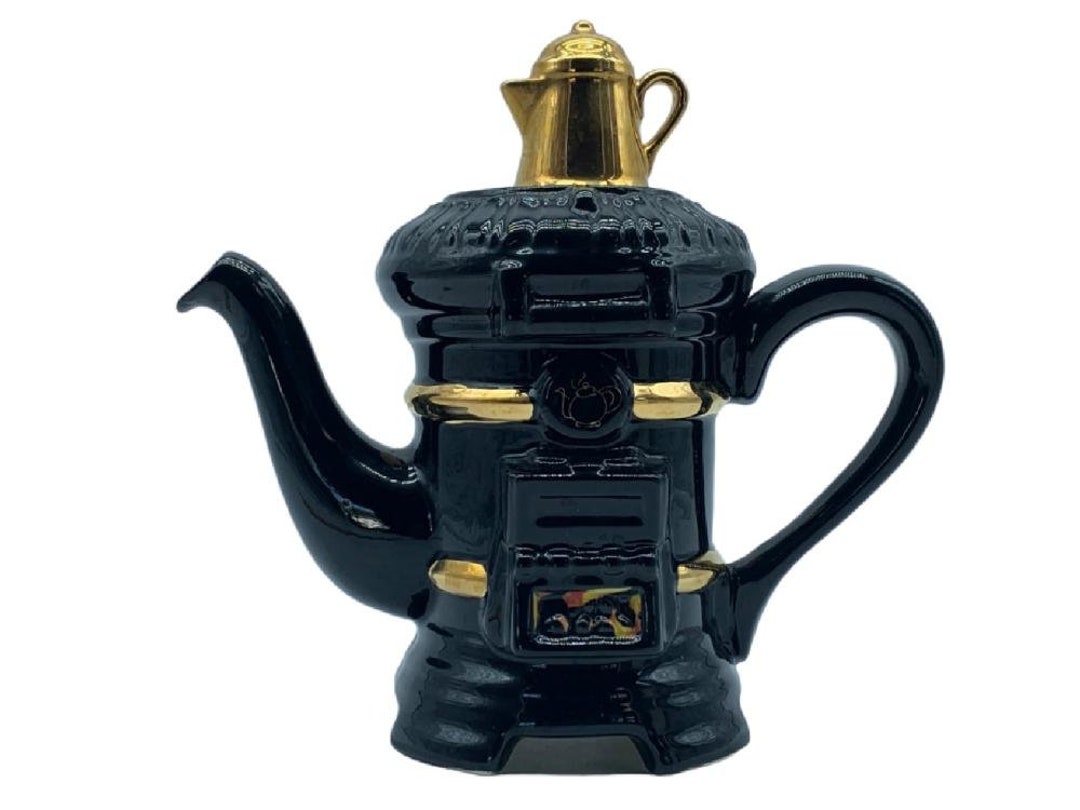 Vintage Tony Carter Specialty Teapot England “ Old Wood Stove ...