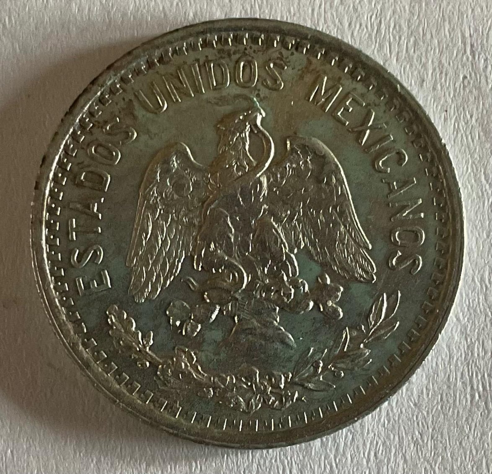 Mexico 1905 20 Centavos Silver Coin. - Etsy