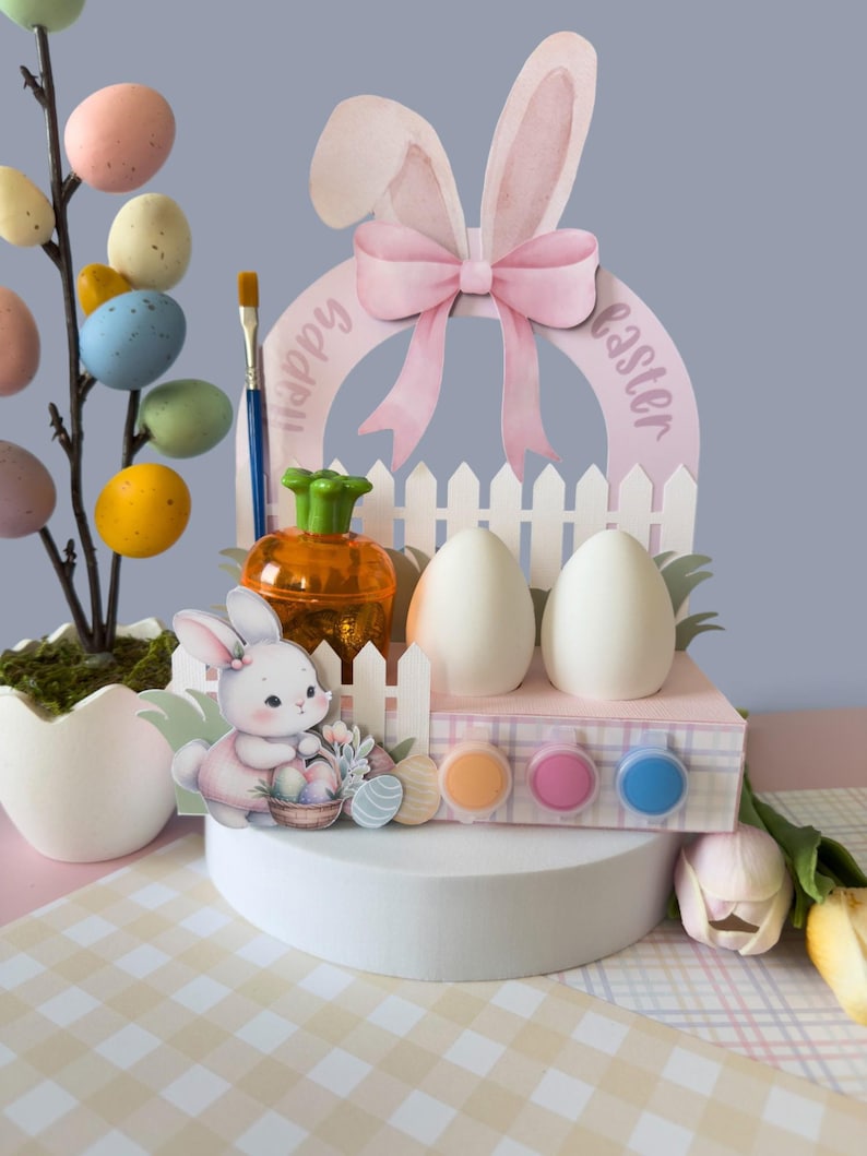 Easter Activity Box DIY Egg Painting Kit - Etsy