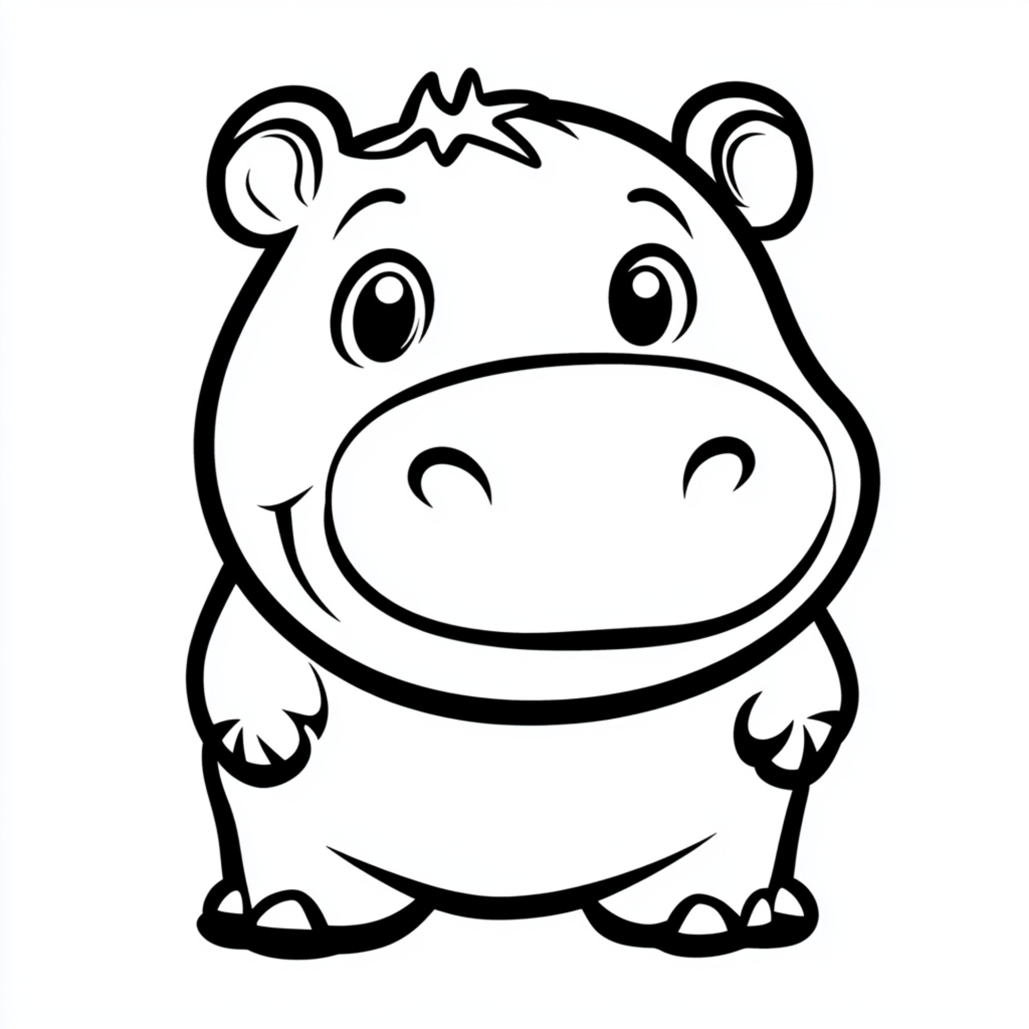 Moo Deng Coloring, Coloring Moo Deng, Moo Deng Bootlegs, Bouncy Pig ...