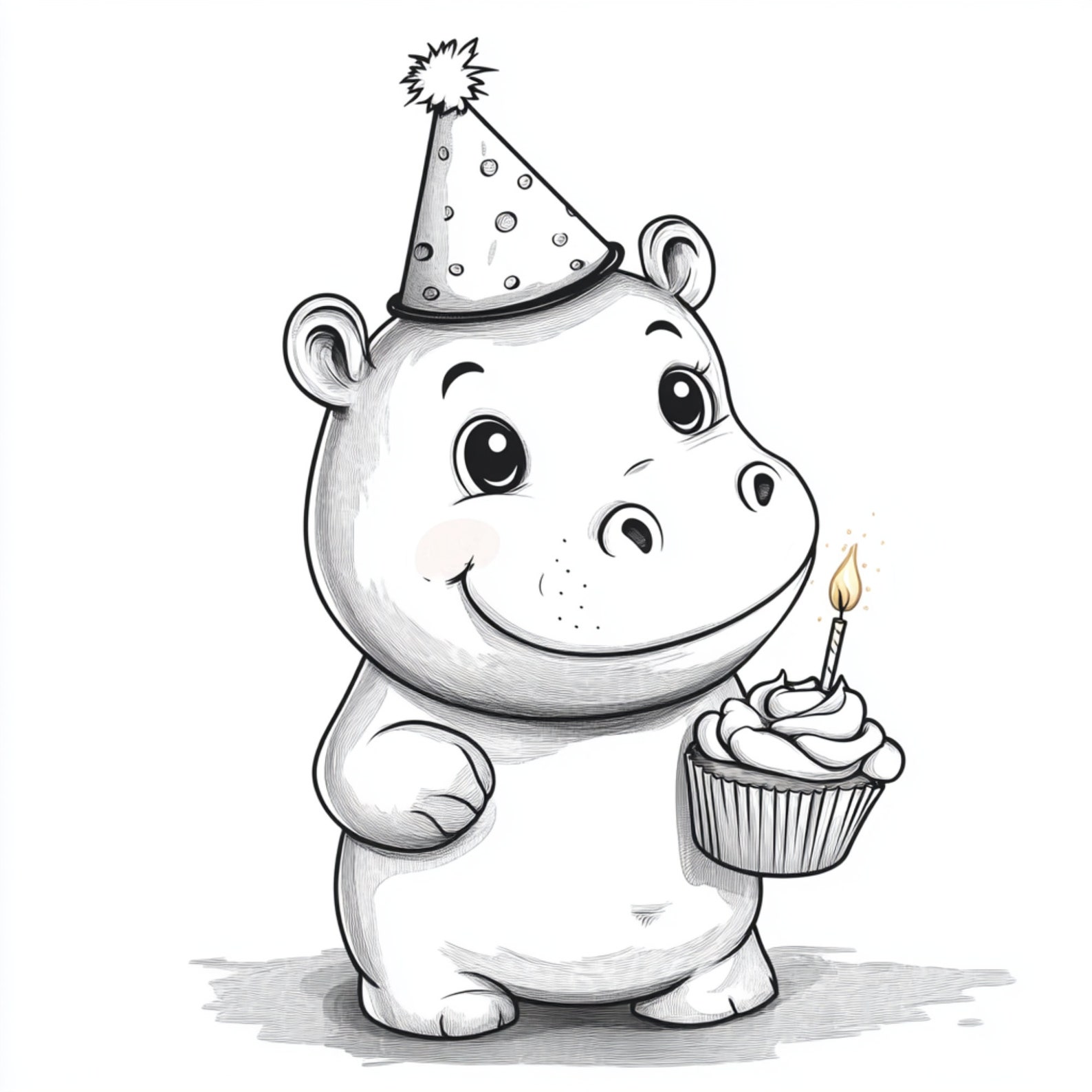 Moo Deng Coloring, Coloring Moo Deng, Moo Deng Bootlegs, Bouncy Pig ...