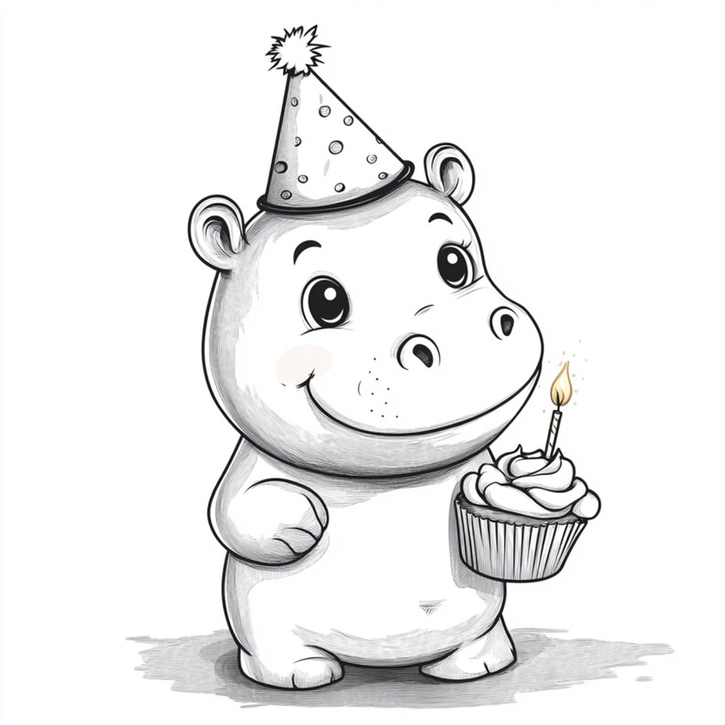 Moo Deng Coloring, Coloring Moo Deng, Moo Deng Bootlegs, Bouncy Pig ...