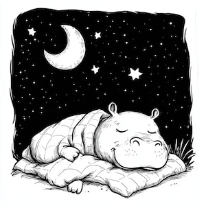 Moo Deng Coloring, Coloring Moo Deng, Moo Deng Bootlegs, Bouncy Pig ...