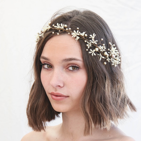 Flower Headpiece - Etsy
