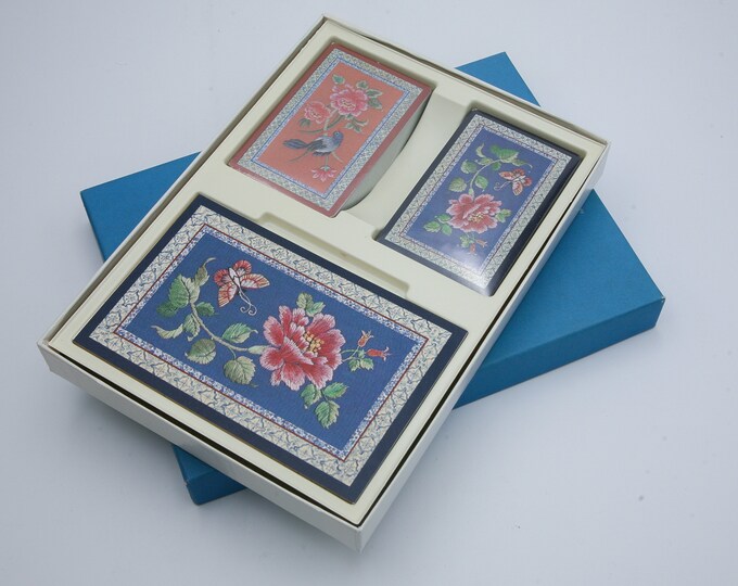 Vintage Bridge Set With Cards and Score Pad, From 1981 Unopened Like ...