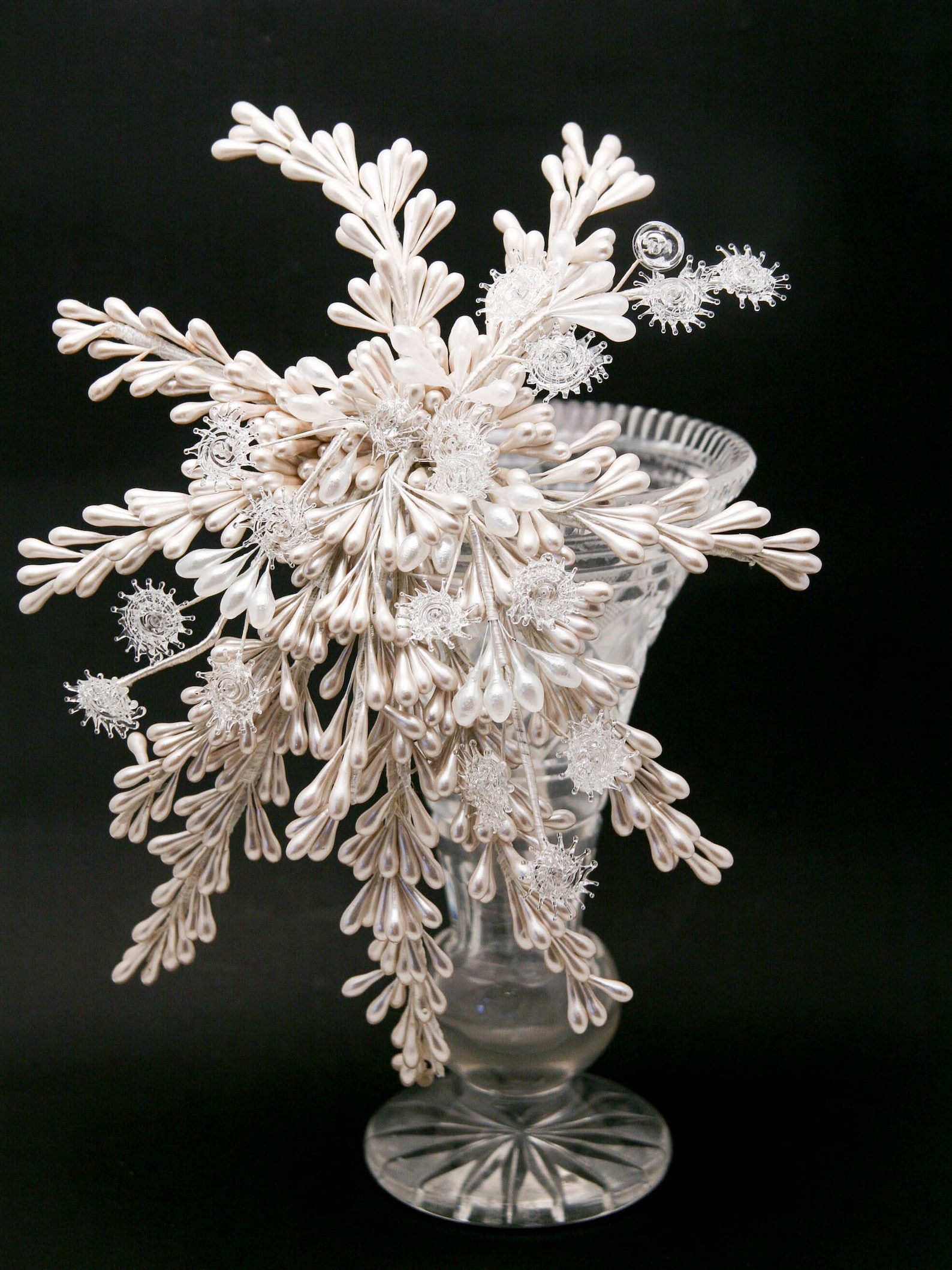 Vintage Wax Flower Bud Bridal Bouquet Vintage Wedding Bouquet | Etsy