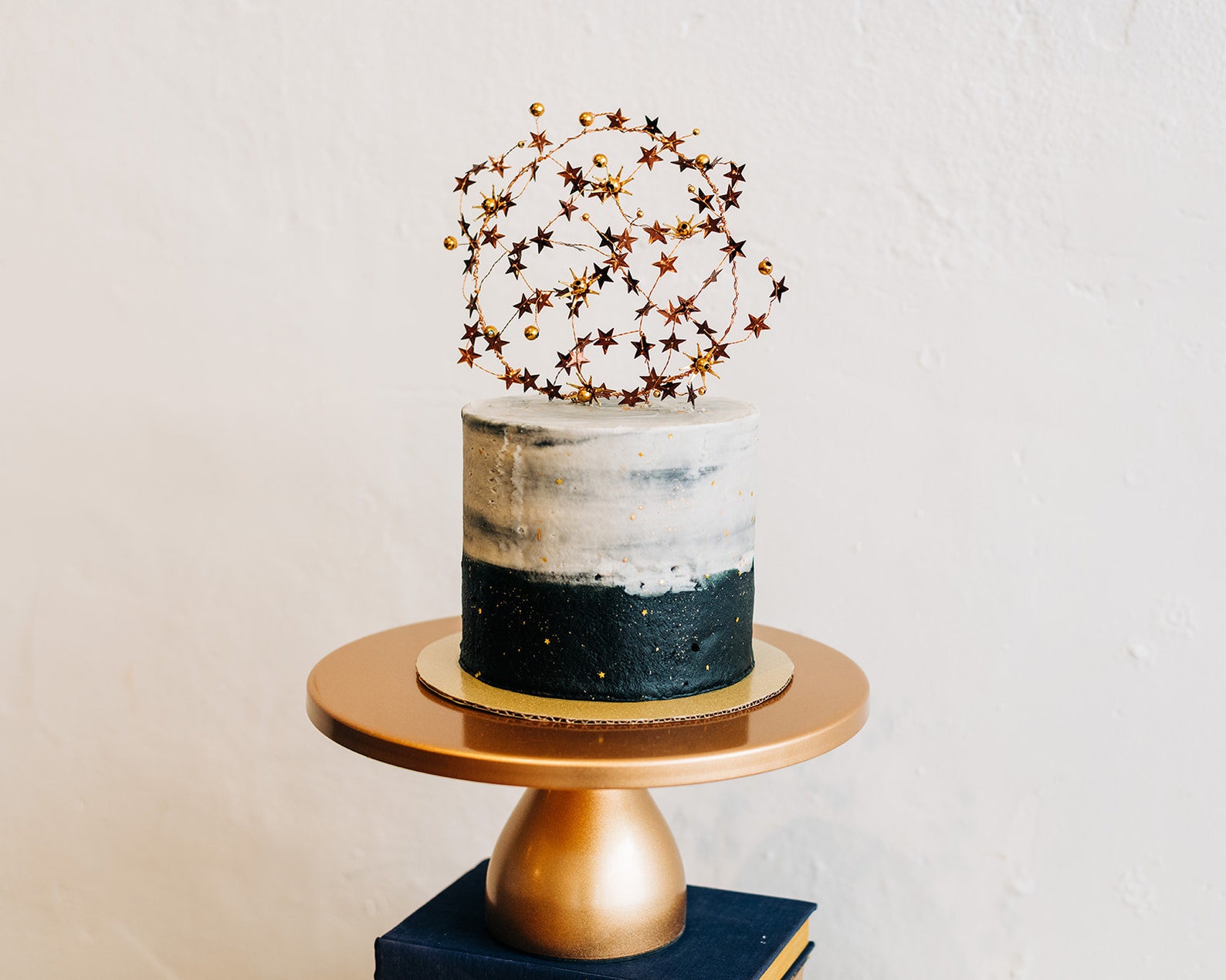 Gold Celestial Wedding Cake Topper, Star Wedding Decor - Etsy
