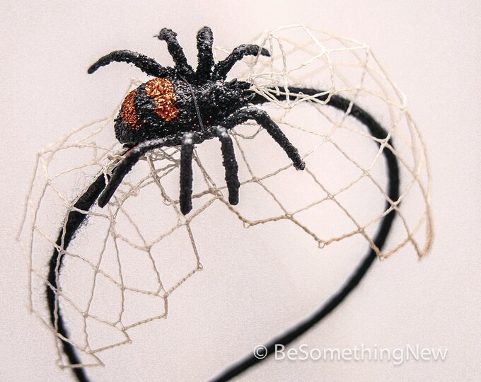 Costume Hair Accessories Halloween Spider Headband Halloween - Etsy