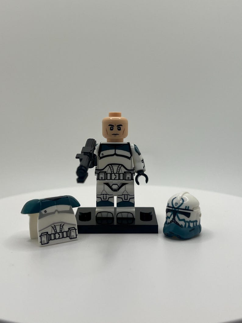 Wolfpack Comet Clone Trooper Minifigure Custom Star Wars Figure Movie ...