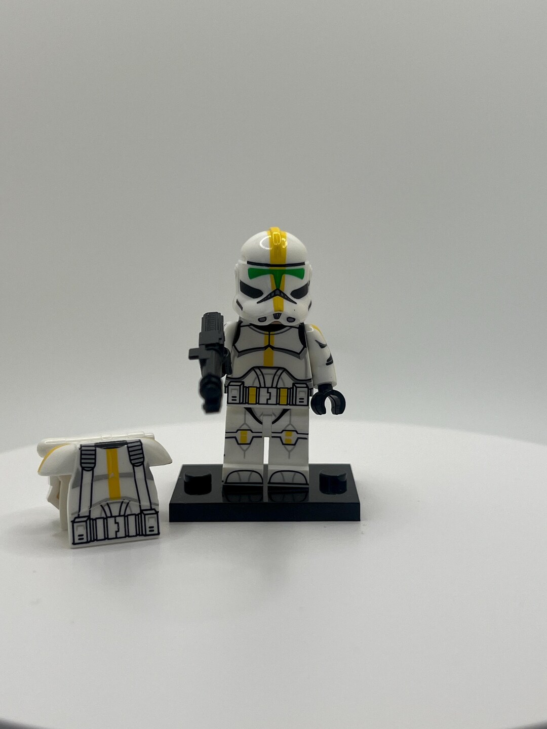 Yellow Jet Pack Clone Trooper Minifigure Custom Star Wars Figure Movie ...