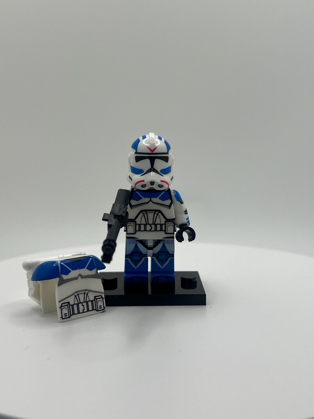 Blue Jet Pack Clone Commando Minifigure Custom Star Wars Figure Movie ...