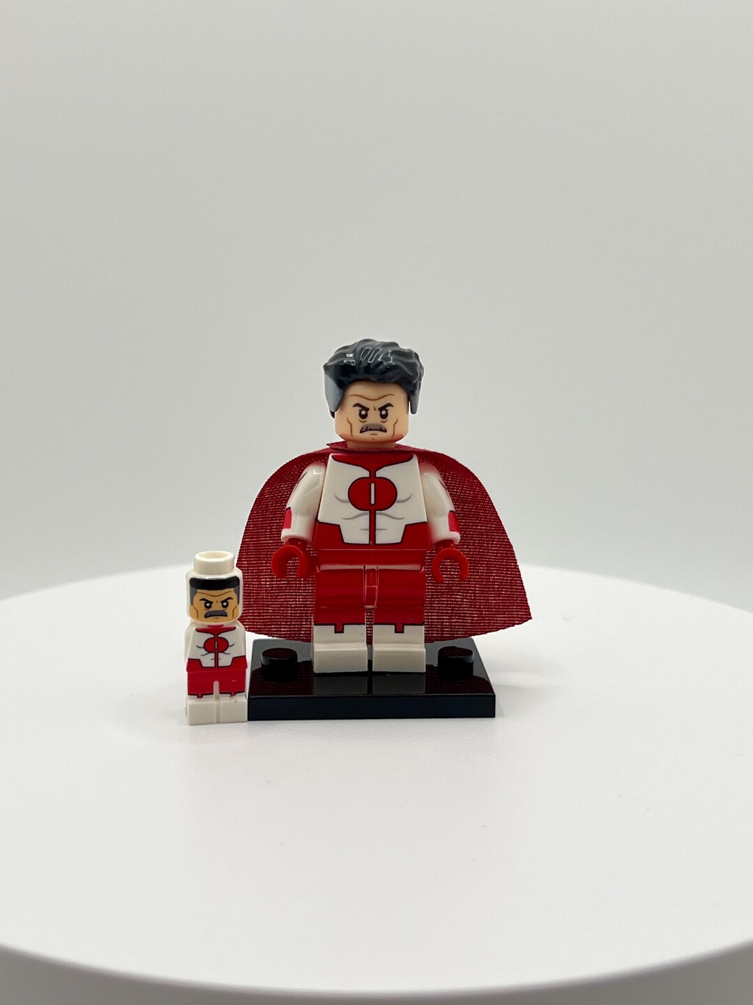 Omni Man Minifigure With Mini Minifigure Custom Invincible Figure Movie ...