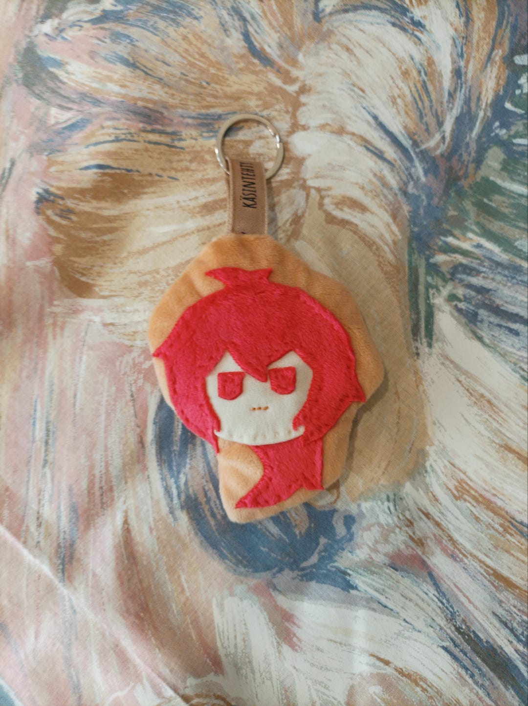 Genshin Impact Diluc Plush Keychain, Soft Keychain, Handmade Gift - Etsy