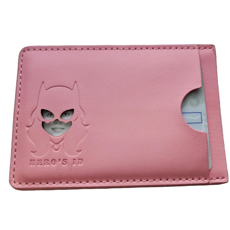 Bat Man Id Wallet - Etsy
