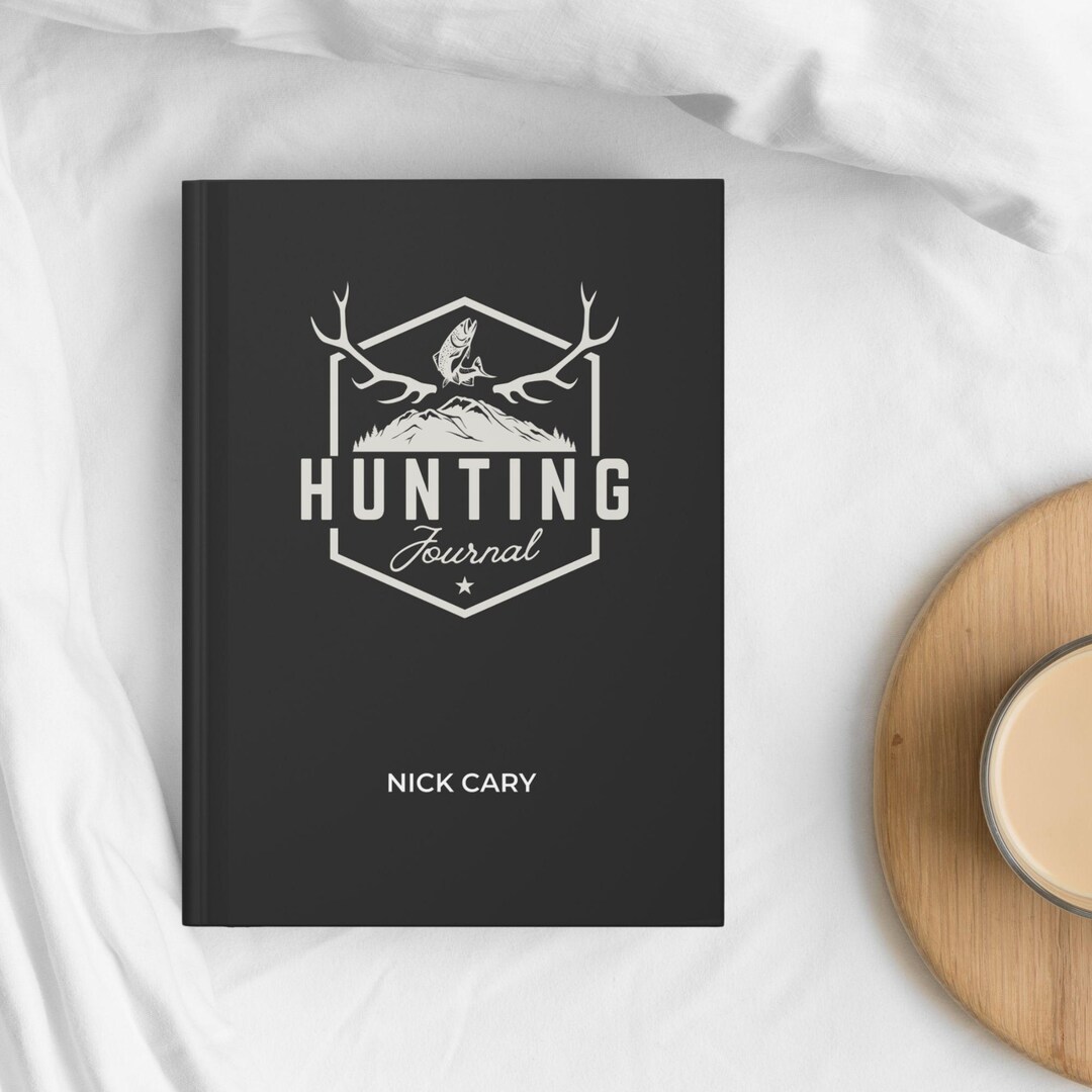 Personalized Hunting Journal, Custom Log Book for Men, Unique Gifts for ...